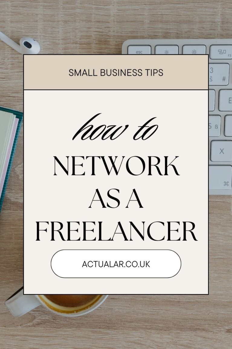 How To Network As A Freelancer - Actual Ar